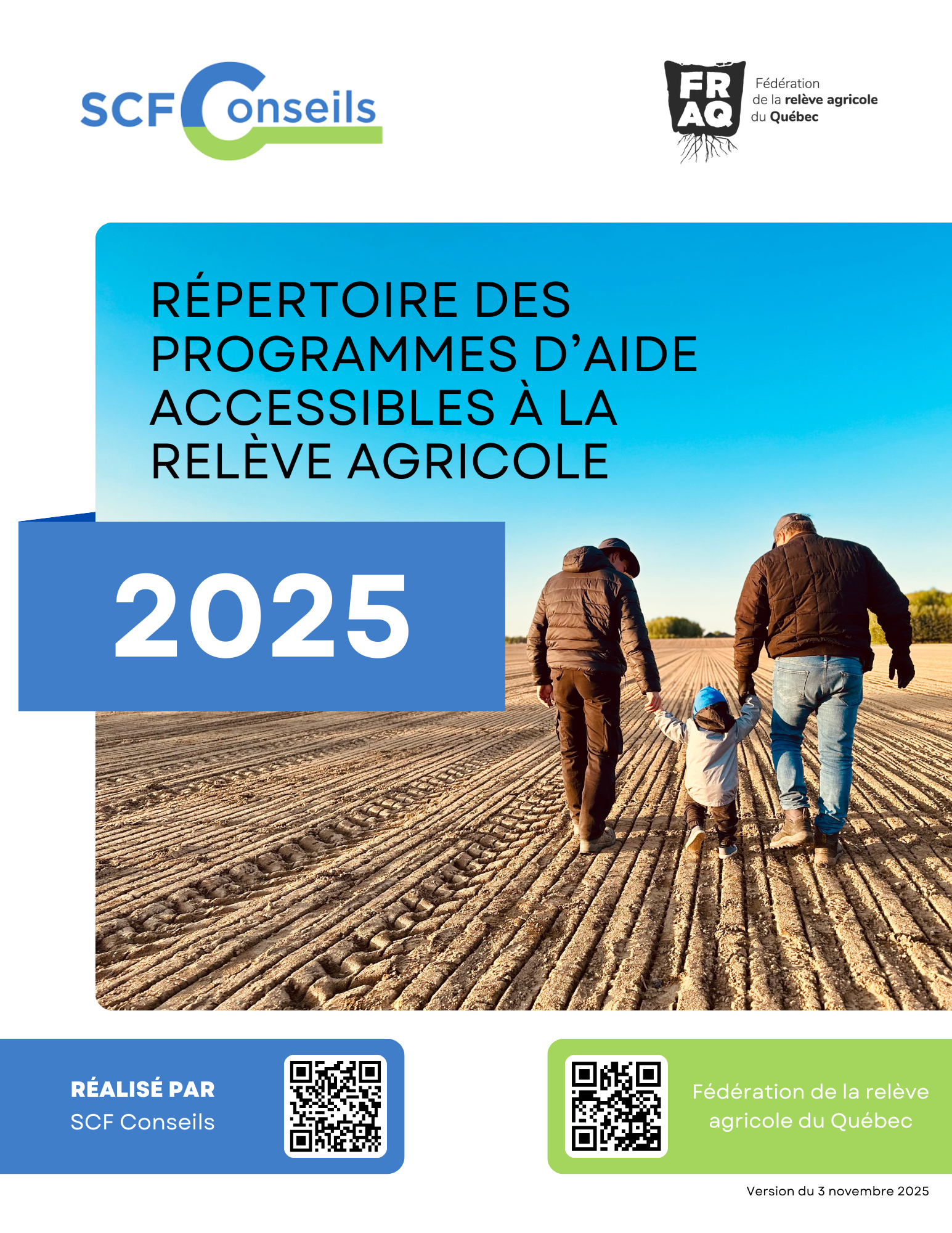 Répertoire des programmes d’aide accessibles à la relève agricole ...
