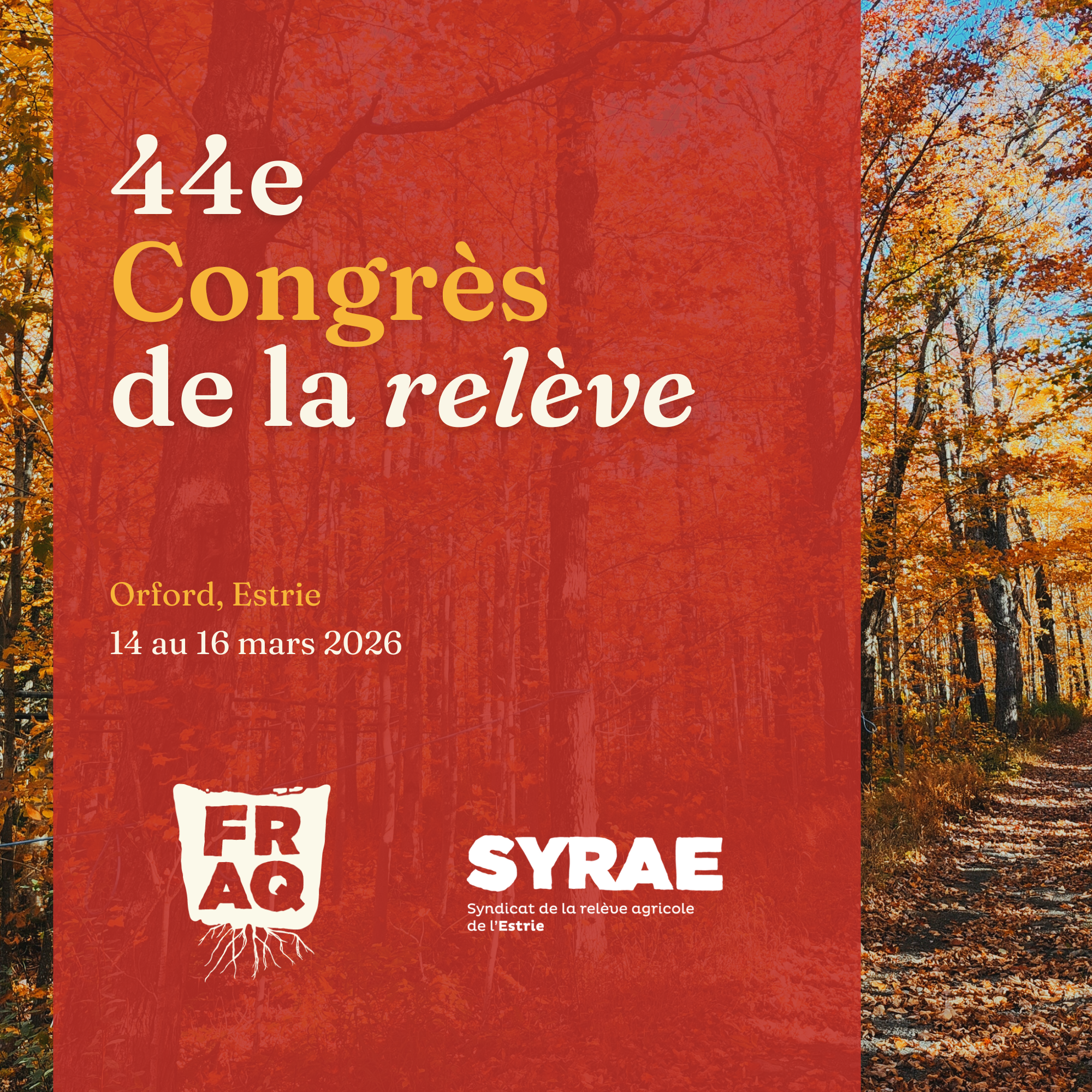 44e Congrès de la relève - Fédération de la relève agricole du Québec